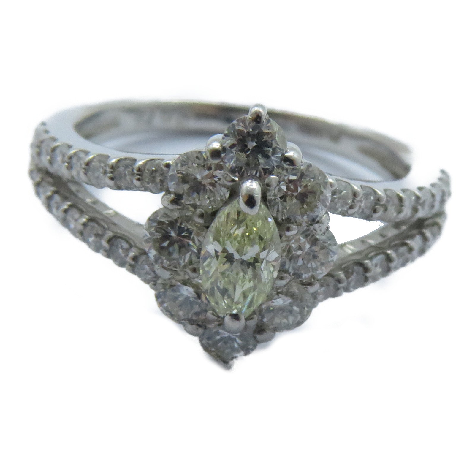 JEWELRY PT900鉑金Diamond Ring 0.23/0.79ct鑽石戒指US#4.5 – Brand Off Hong Kong Online Store