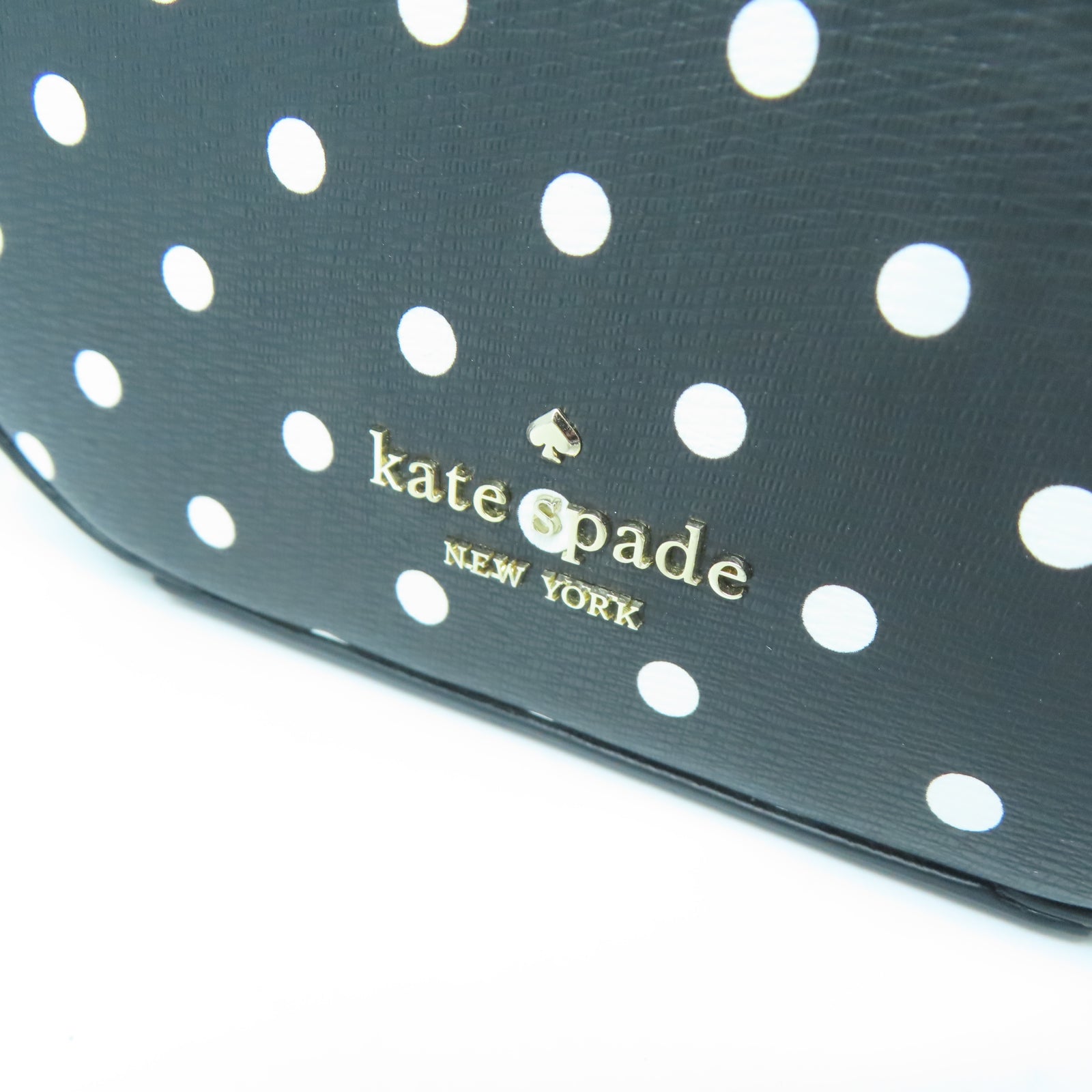 Kate Spade 牛皮皮革Shoulder Bag銀扣肩背袋黑色 – Brand Off Hong Kong Online Store