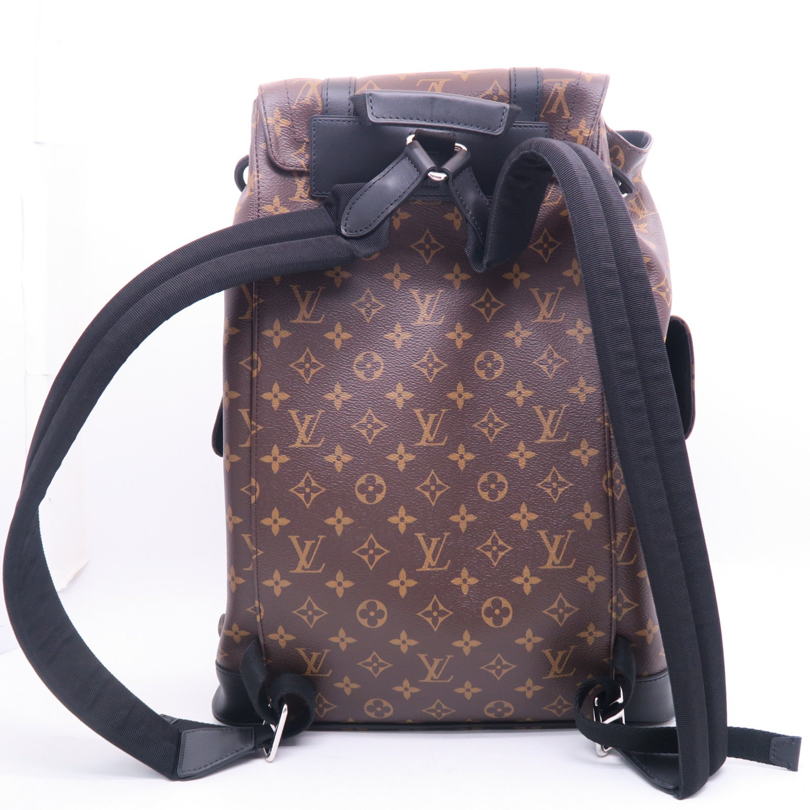 LOUIS VUITTON Monogram Christopher PM銀扣背包啡色 – Brand Off Hong Kong ...