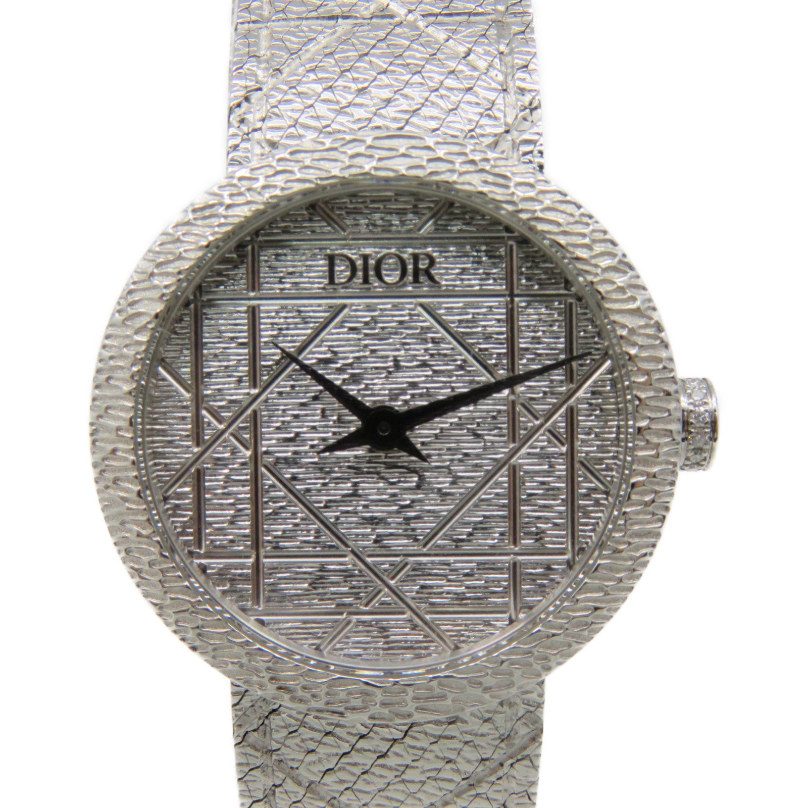 Dior La D My Dior Watch不鏽鋼石英機芯手錶銀色 – Brand Off Hong Kong Online Store