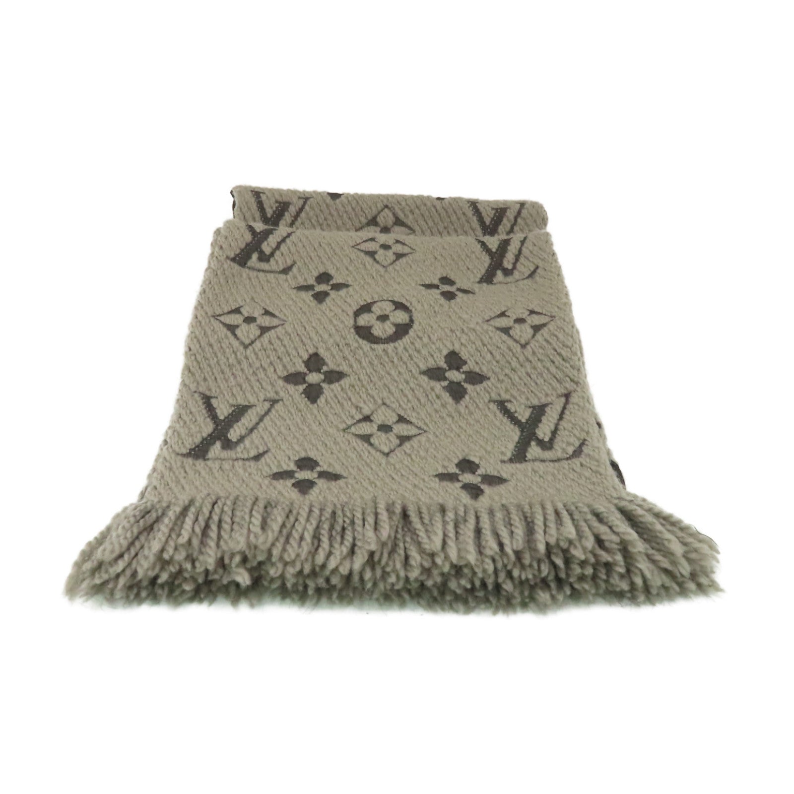 LOUIS VUITTON 絲質/羊絨Scarf絲巾灰色 – Brand Off Hong Kong Online Store