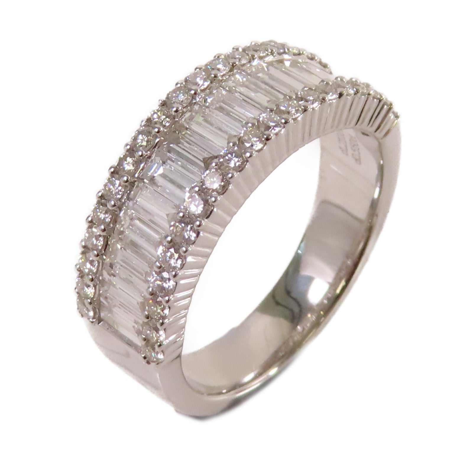 JEWELRY 18K白金/1.21ct/0.55ct鑽石Diamond Ring戒指US#7.5 – Brand Off Hong Kong Online Store