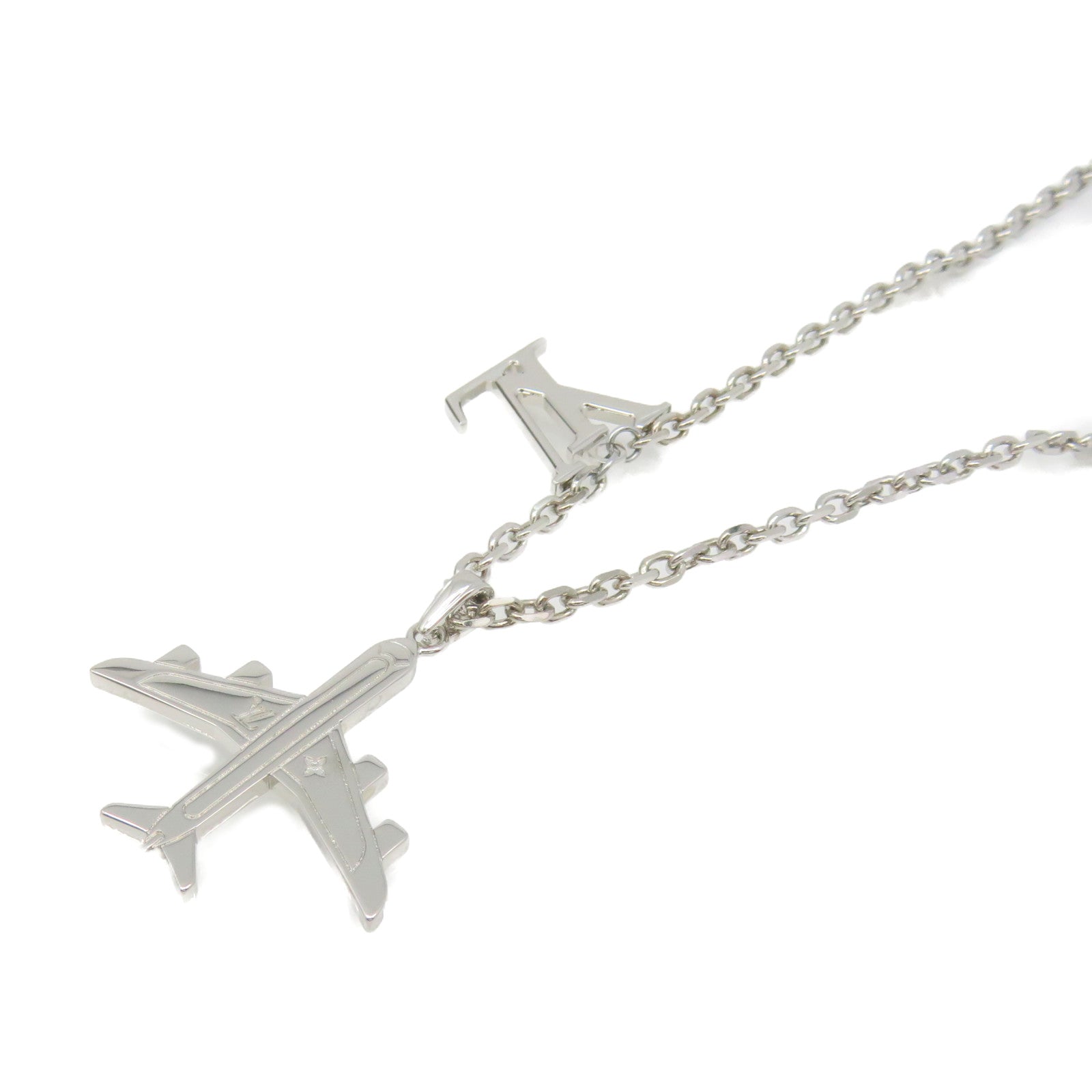 LOUIS VUITTON 金屬LV Plane Necklace項鏈 – Brand Off Hong Kong Online Store