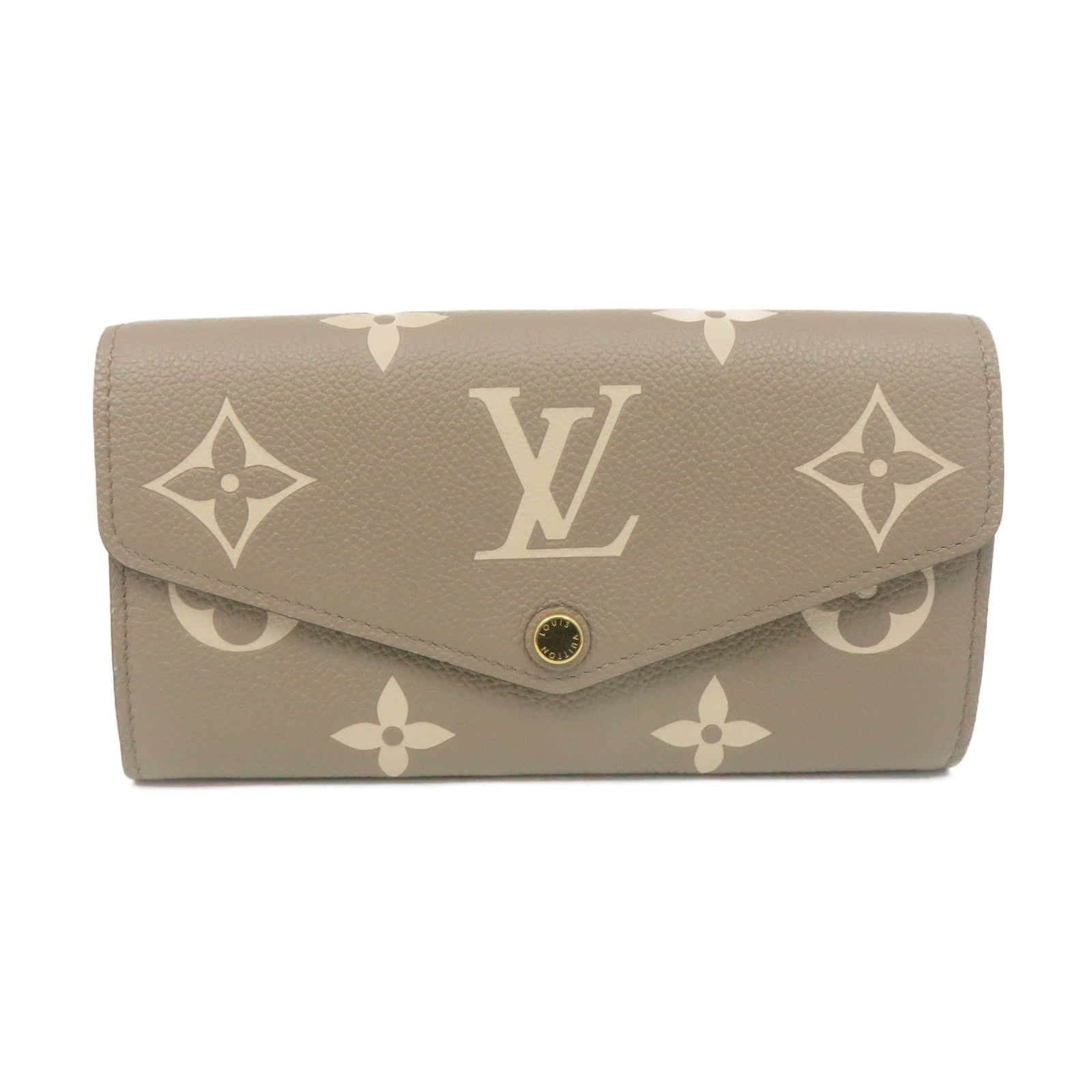LOUIS VUITTON Mono Empreinte Sarah Wallet長錢包新杏色 – Brand Off Hong Kong ...