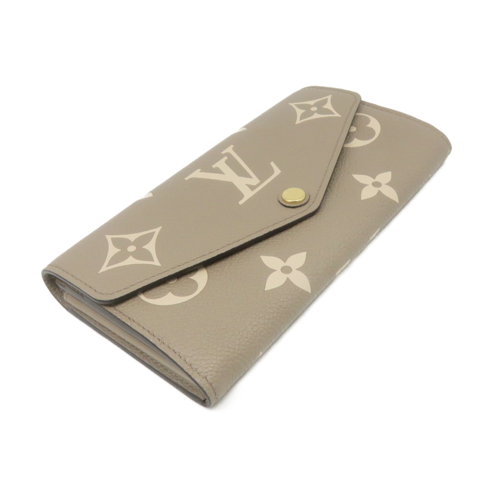 LOUIS VUITTON Mono Empreinte Sarah Wallet長錢包新杏色 – Brand Off Hong Kong ...