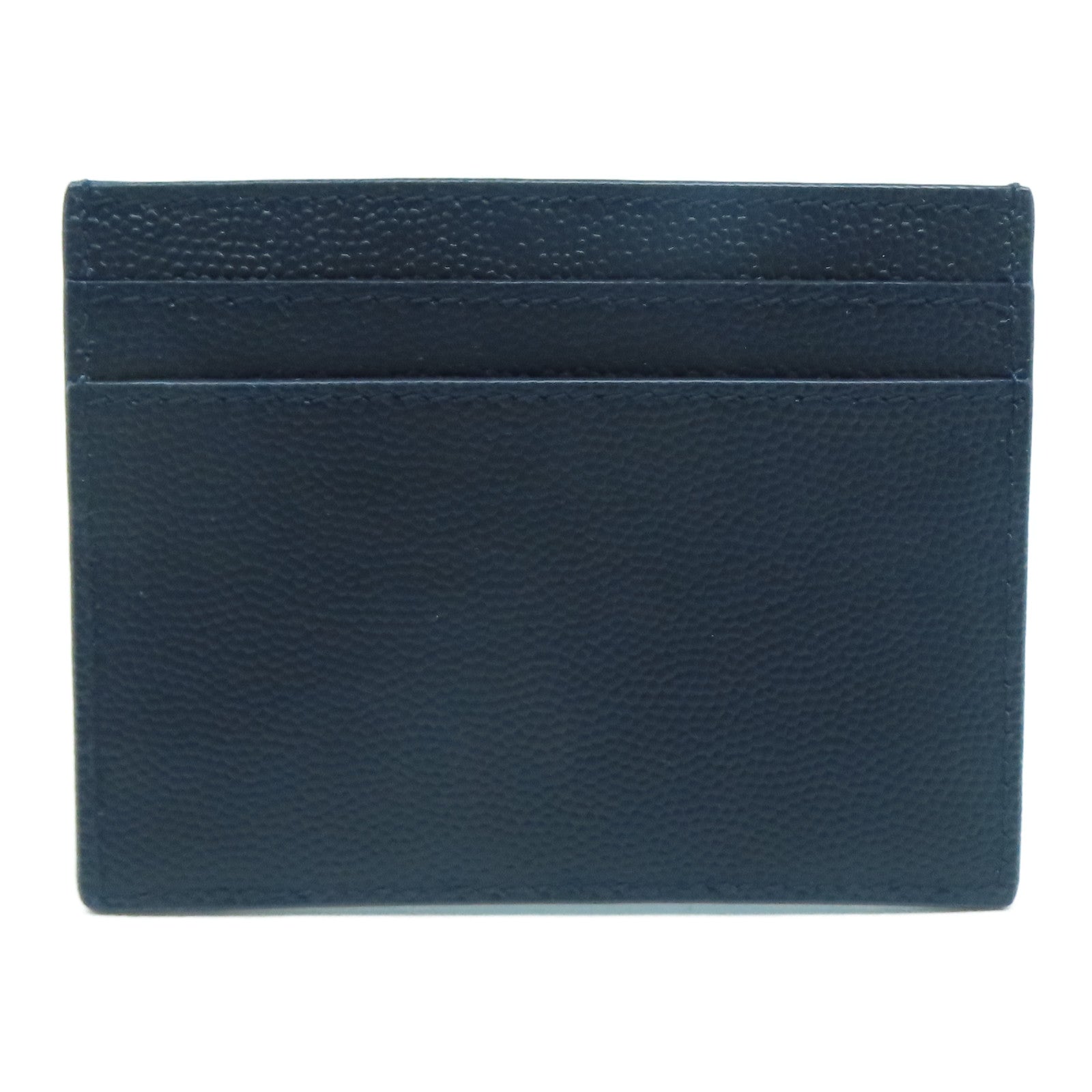 SAINT LAURENT 牛皮皮革Card Case卡片套深藍色 – Brand Off Hong Kong Online Store