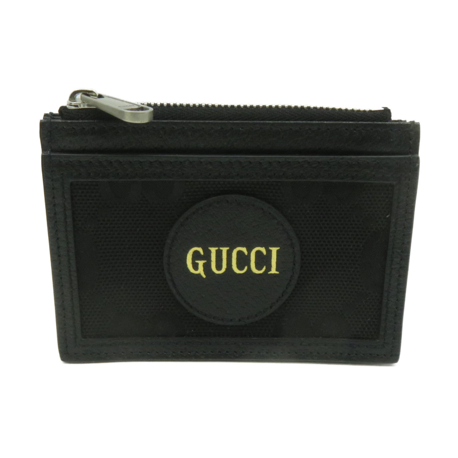 GUCCI Cowhide Leather Card Case Card Case Black – Brand Off Hong Kong Online Store