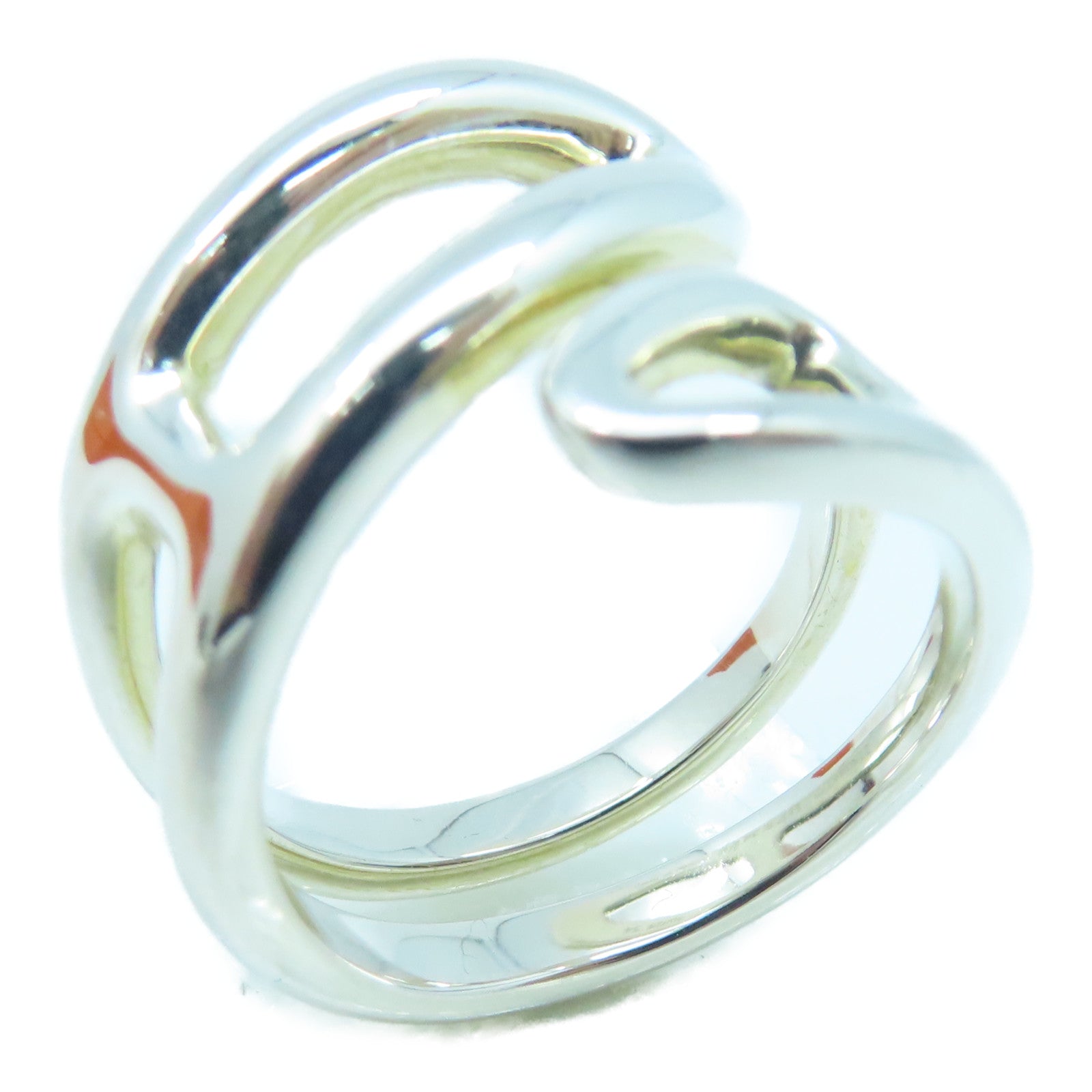 HERMES 925純銀Chaine D'ancre Twist Ring戒指US#6.75 – Brand Off Hong Kong Online Store