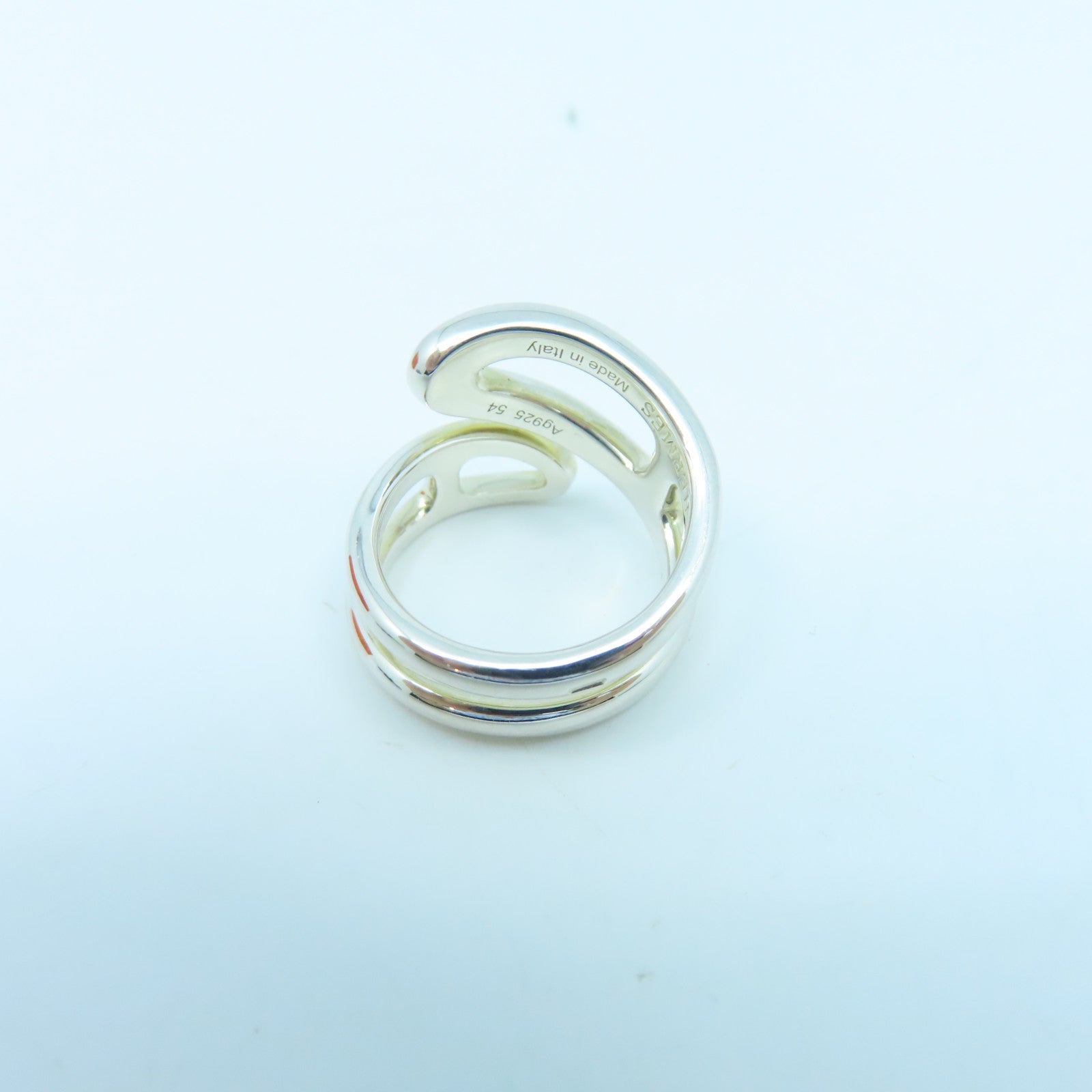 HERMES 925純銀Chaine D'ancre Twist Ring戒指US#6.75 – Brand Off Hong Kong Online Store