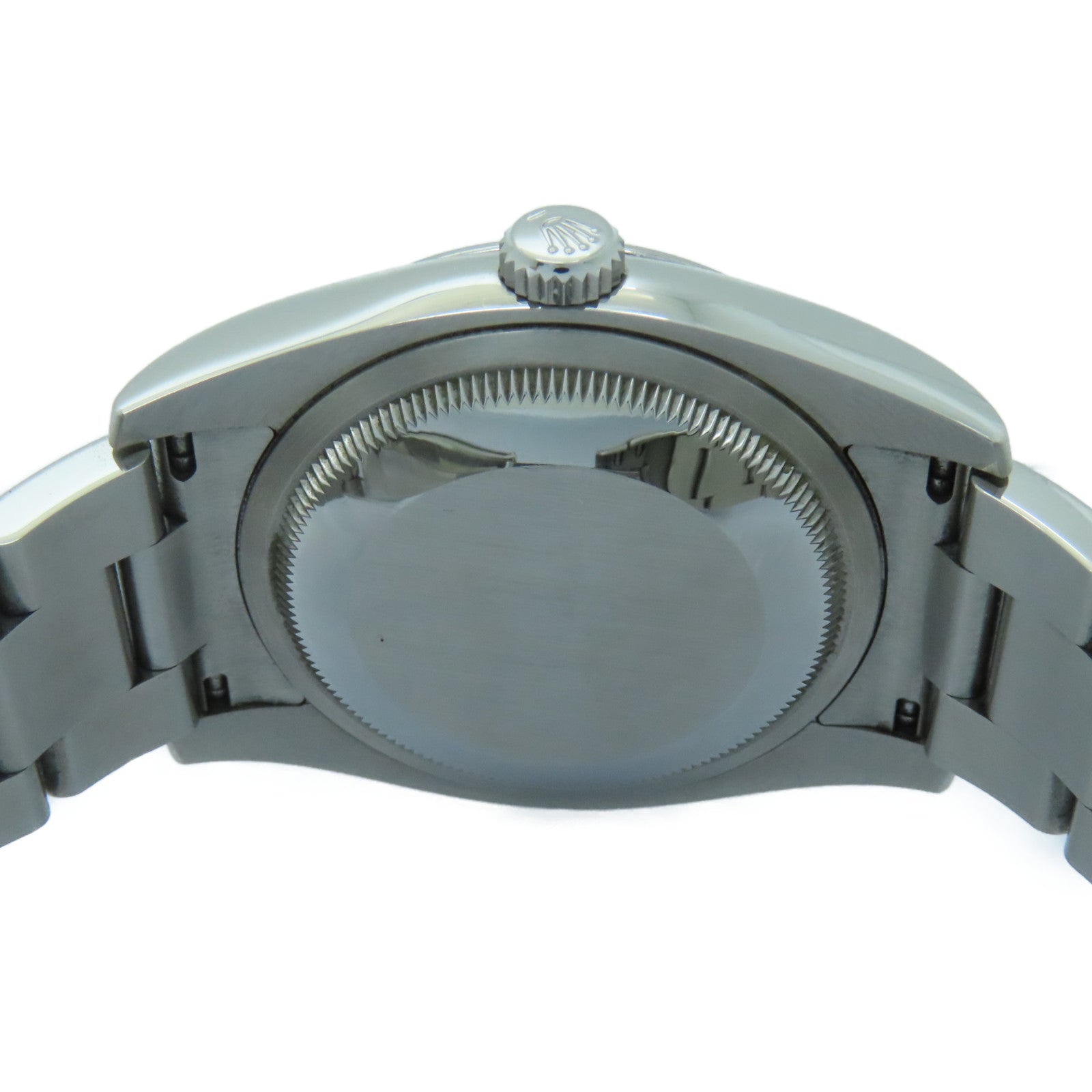 ROLEX Oyster Perpetual不鏽鋼手錶自動機芯白色 – Brand Off Hong Kong Online Store
