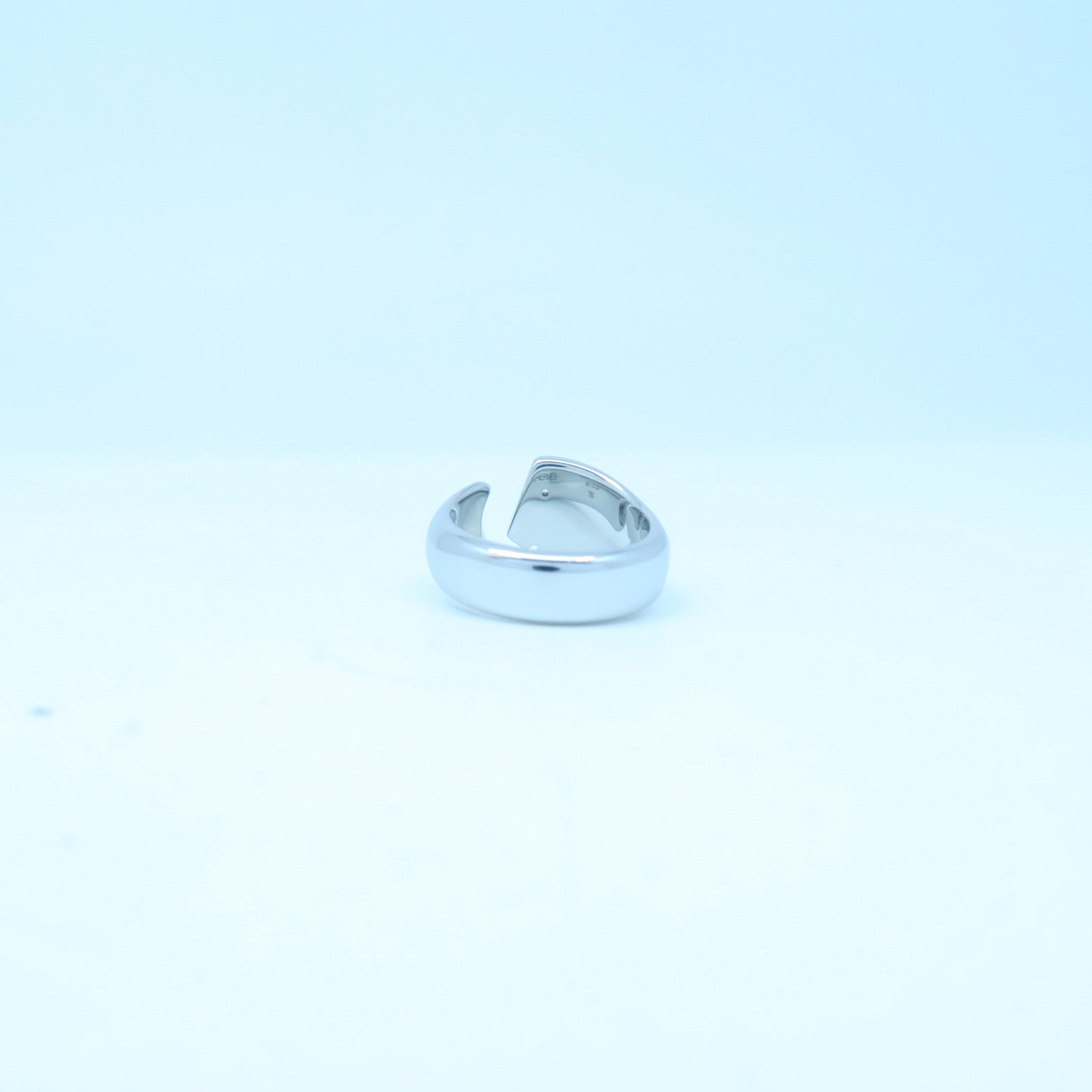 HERMES 金屬Carrousel Ring戒指藍色/銀色US#9.0 – Brand Off Hong Kong Online Store