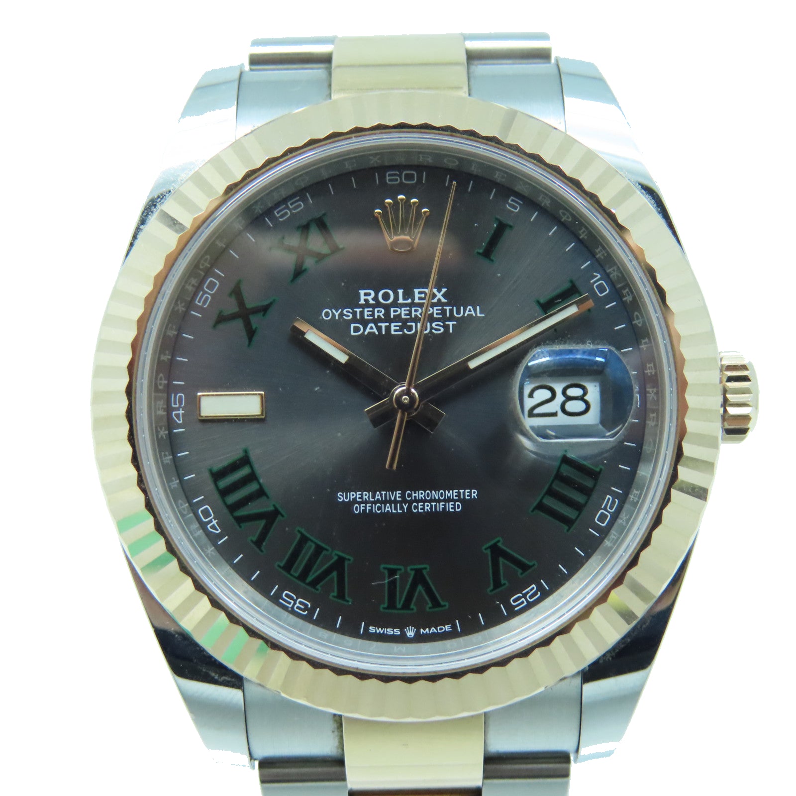 ROLEX Datejust 41mm 18K玫瑰金/不鏽鋼手錶自動機芯黑色 – Brand Off Hong Kong Online Store