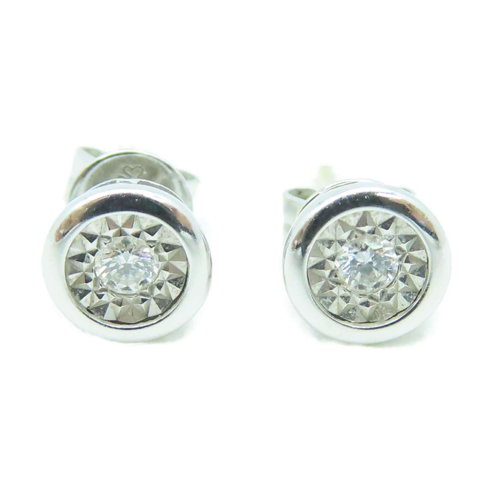 JEWELRY 18K白金Diamond Earrings耳環 – Brand Off Hong Kong Online Store