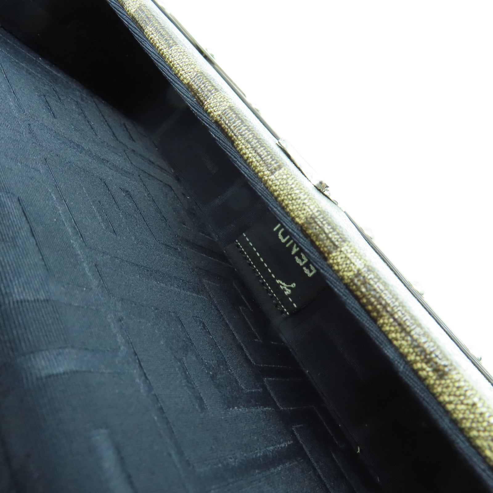 FENDI 牛皮皮革Baguette Trunk Mini Bag銀扣肩背袋肩背袋啡色 – Brand Off Hong Kong ...