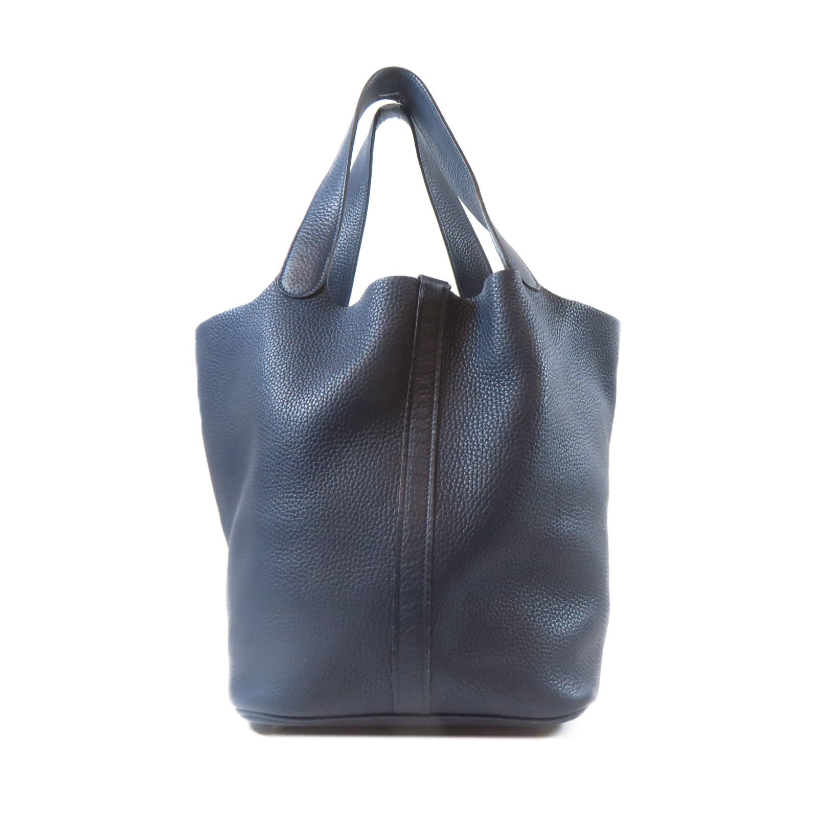 HERMES Clemence皮革Picotin GM銀扣手挽袋藍色 – Brand Off Hong Kong Online Store