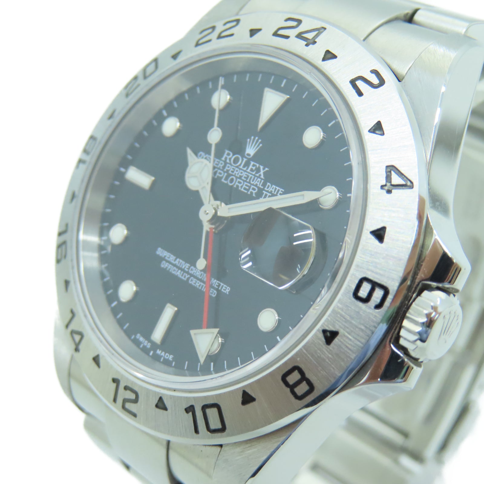 ROLEX ExplorerⅡ不鏽鋼手錶自動機芯黑色 – Brand Off Hong Kong Online Store