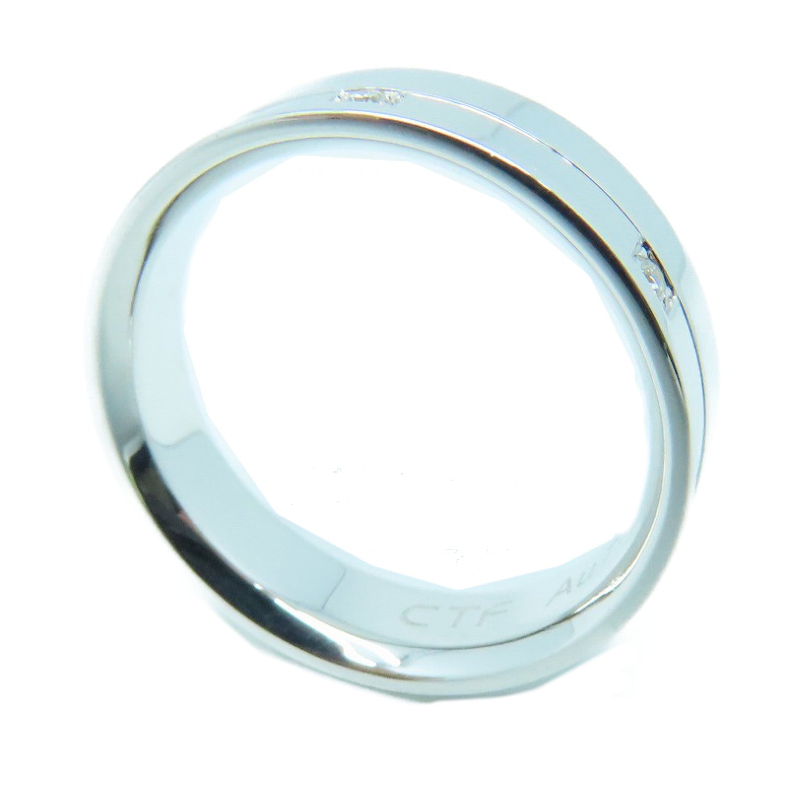 JEWELRY 18K白金Diamond Ring0.08ct鑽石戒指US#5.5 – Brand Off Hong Kong Online ...