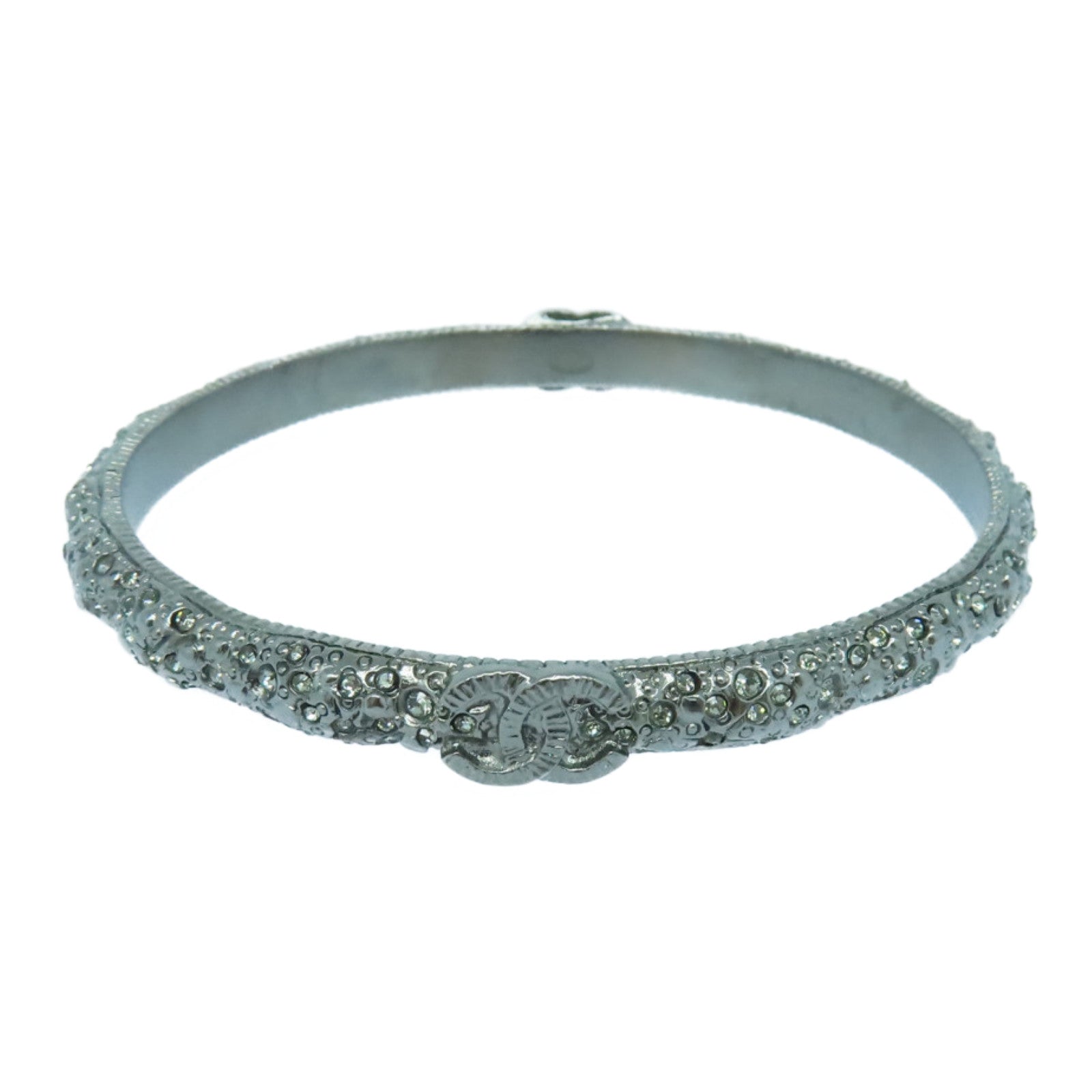 CHANEL 金屬Bangle手鏈銀色 – Brand Off Hong Kong Online Store